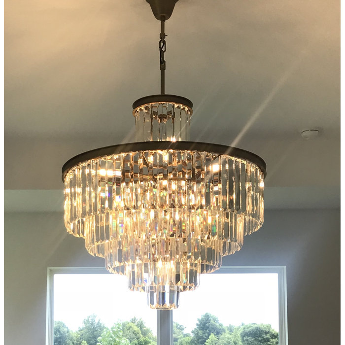 Rosdorf Park Keanu 29 - Light Unique / Statement Tiered Chandelier with ...