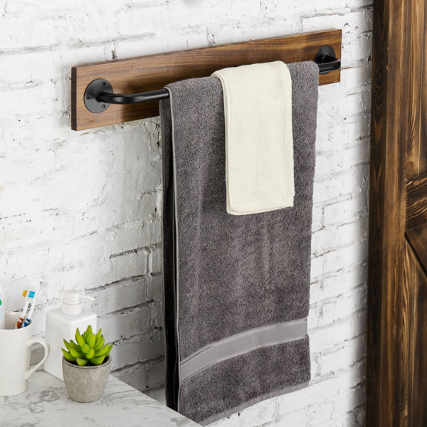 MyGift Wall Mounted Towel Bar | Wayfair