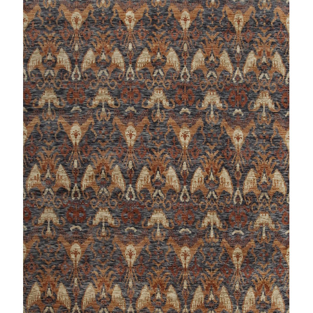 Samad Rugs Vogue Hand-Knotted Wool Ikat Area Rug in | Perigold
