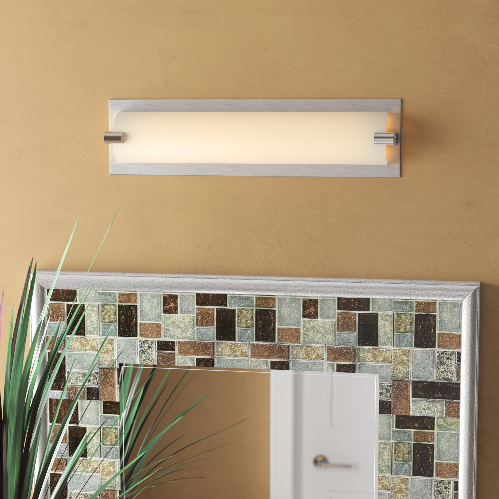 Ebern Designs Johnston Dimmable LED Bath Bar | Wayfair