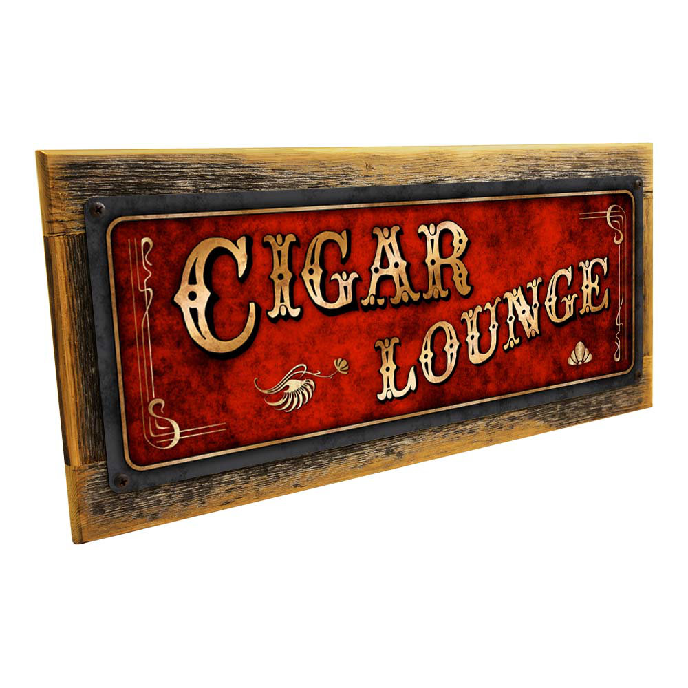 Williston Forge Red Cigar Lounge by Homebody Accents - Top Mount Frame ...