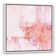 Wrought Studio Blush Pink Abstract - Floater Frame Graphic Art on ...