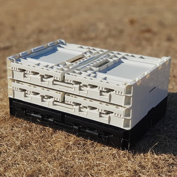 Rebrilliant Foldable Plastic Box | Wayfair