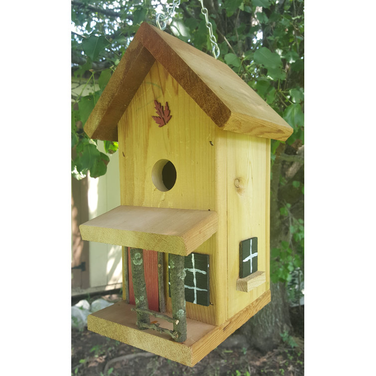 Millwood Pines Palomino Birdhouse | Wayfair