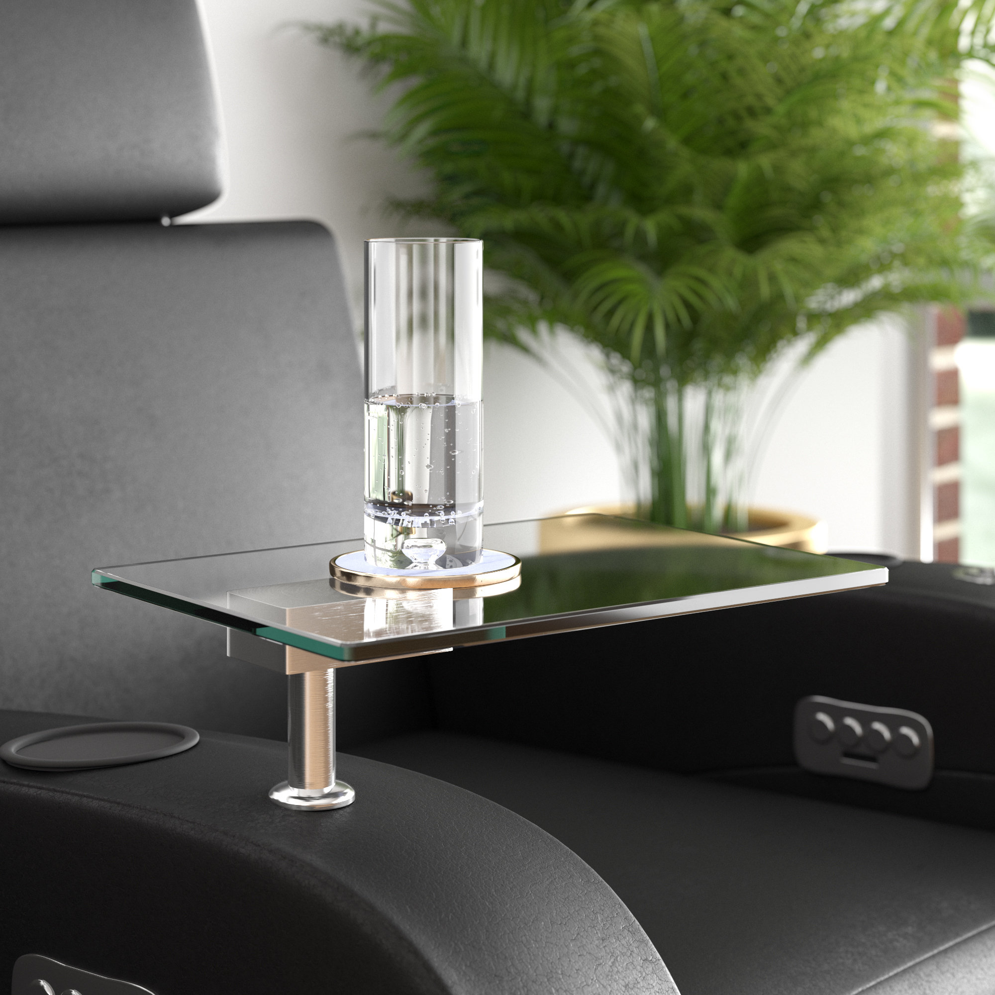Ebern Designs Baldree Home Theater Tray Table & Reviews | Wayfair