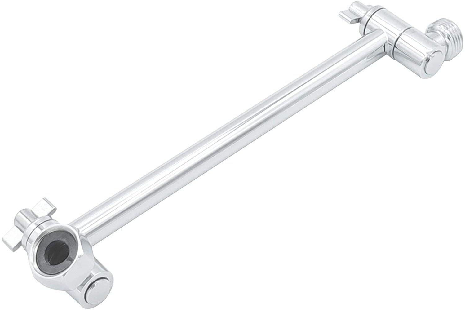Avalon Solid Brass Adjustable Shower Arm 9 Inch Extension With Lock ...