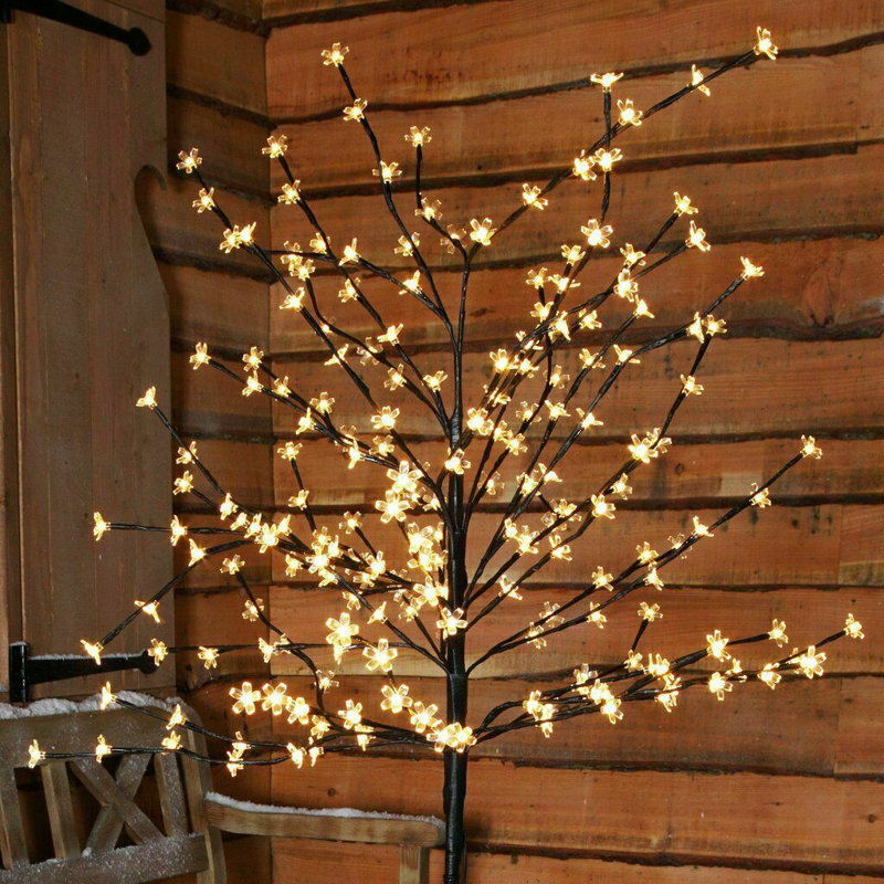 The Seasonal Aisle LED Indoor / Outdoor Lighted Trees & Branches ...