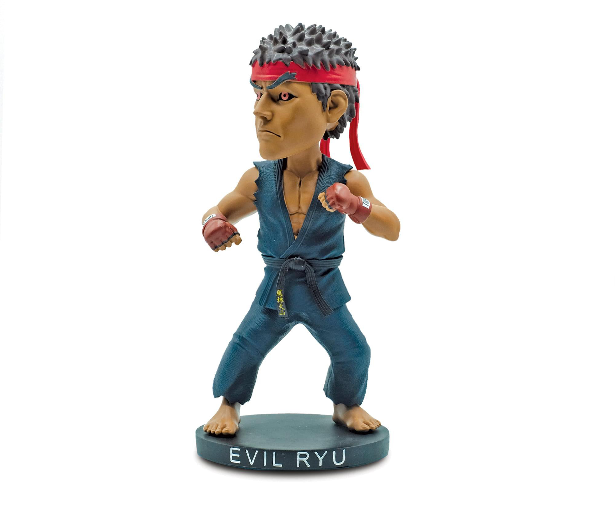 Icon Heroes Street Fighter Evil Ryu 8-inch Resin Bobblehead Figure ...