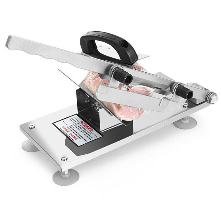 JOYGOGO Manual Meat Slicer Stainless Steel Vegetable Fruit Fast Cutter ...