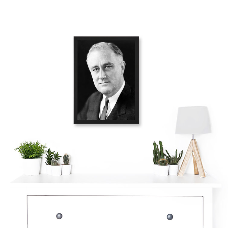 Artery8 Portrait President FDR Franklin Roosevelt USA - Picture Frame ...