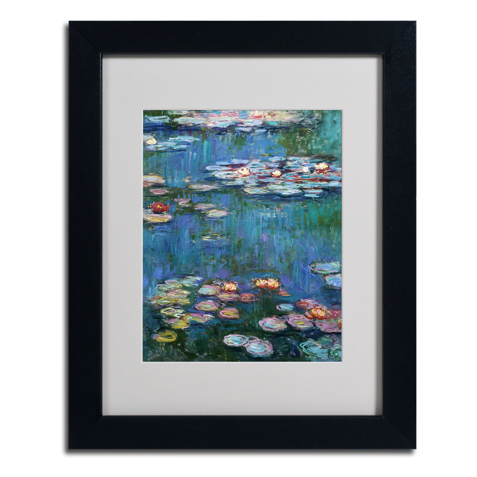 Vault W Artwork Claude Monet - Picture Frame Painting on Canvas ...