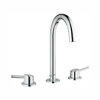 GROHE Concetto Double Handle Widespread Bathroom Faucet with Drain ...