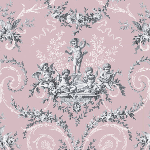 TheVintageCollection Toile Wallpaper | Wayfair