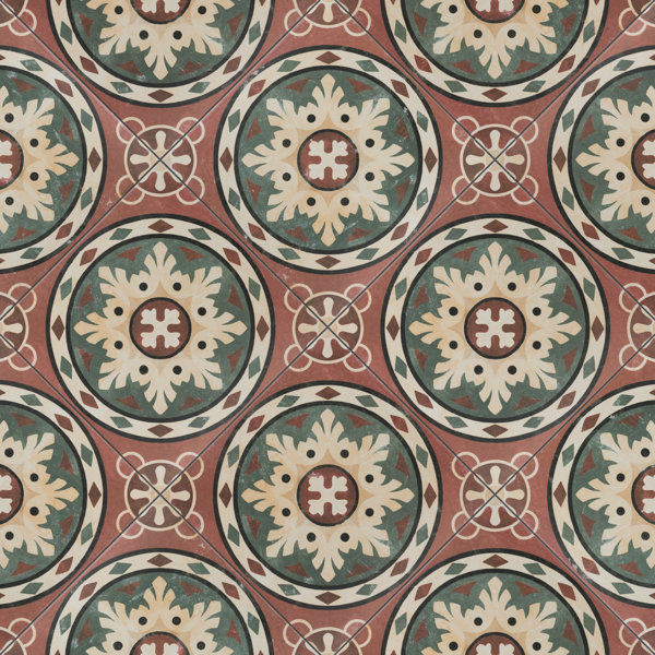 Merola Tile Habana 10" x 10" Porcelain Patterned Wall & Floor Tile ...