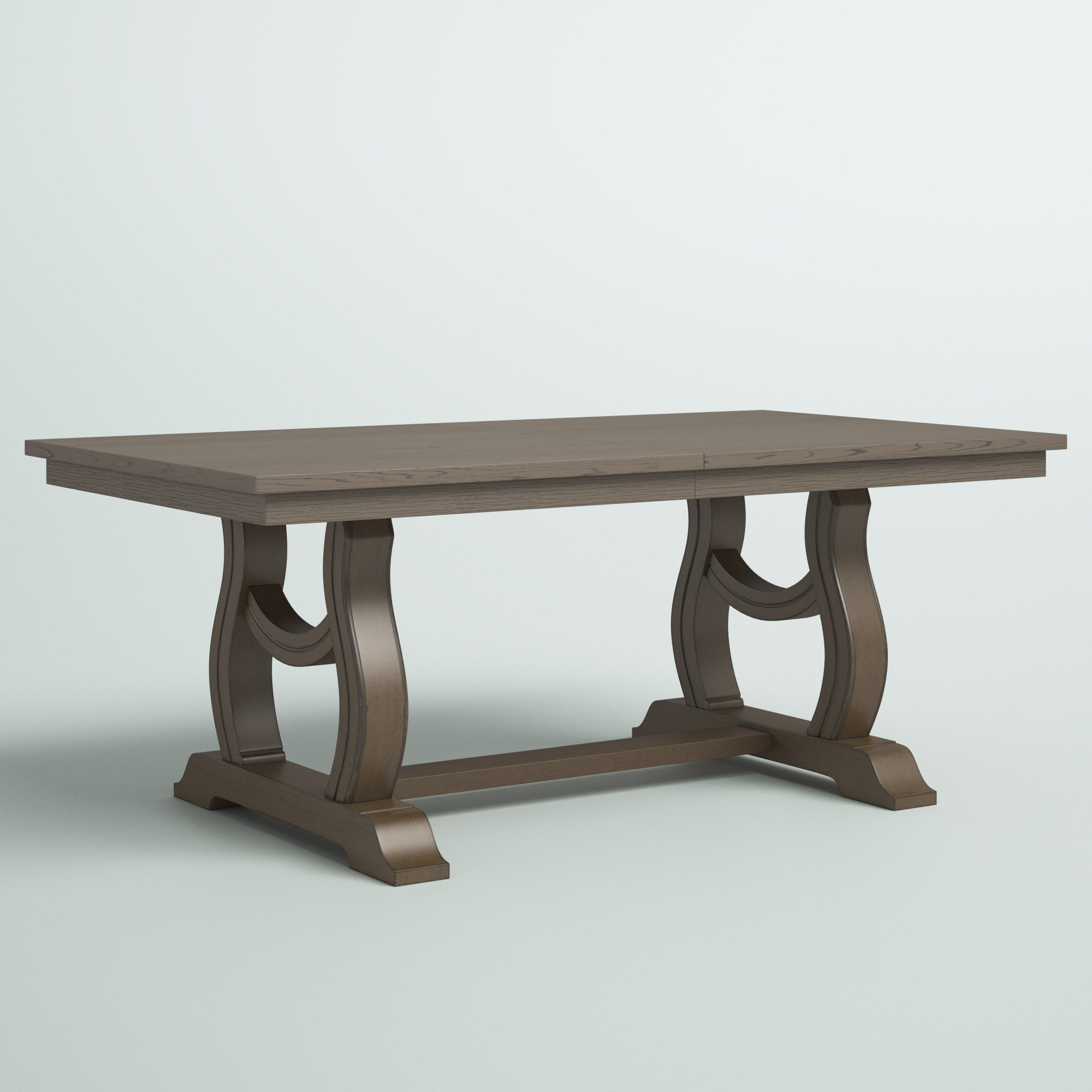 Greyleigh™ Chadwick Extendable Trestle Dining Table | Wayfair