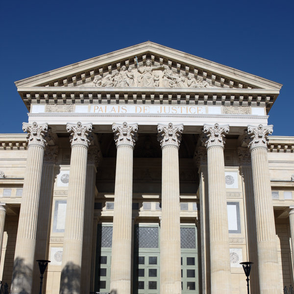 17 Stories Justice Square by - Wrapped Canvas Photograph | Wayfair.co.uk