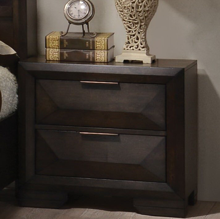 Ebern Designs Legler Solid + Manufactured Wood Nightstand | Wayfair