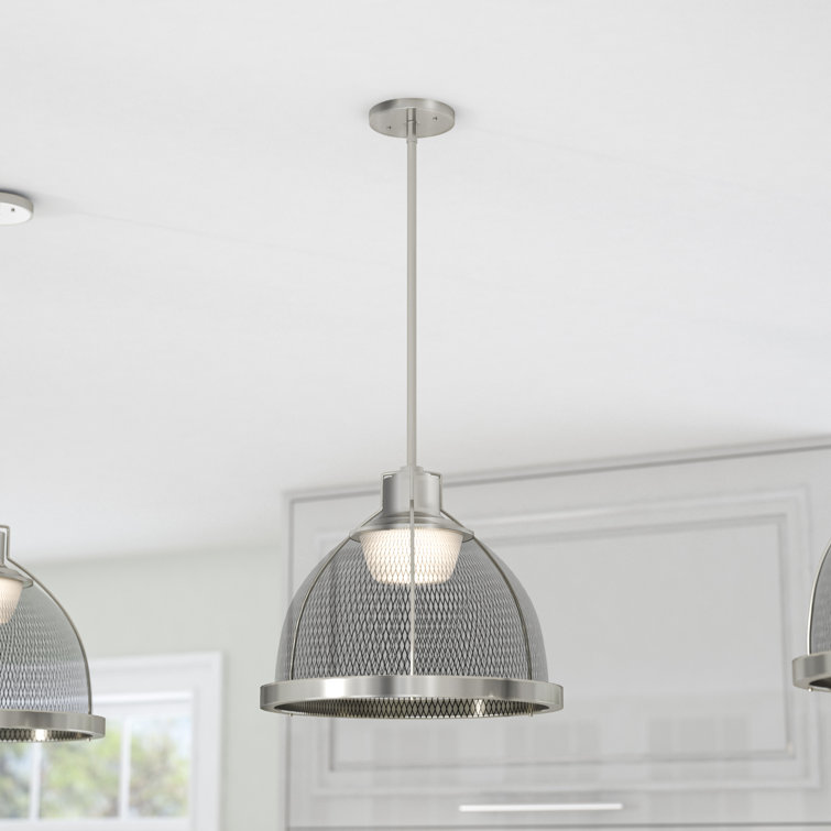 Gracie Oaks Aadhyan 1 - Light Single Dome Pendant & Reviews | Wayfair.ca