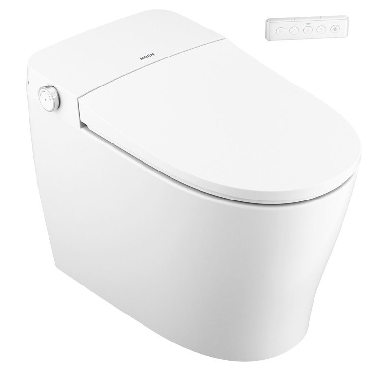 Moen 2-Series Electronic Toilet with Auto Flush and Remote & Reviews ...