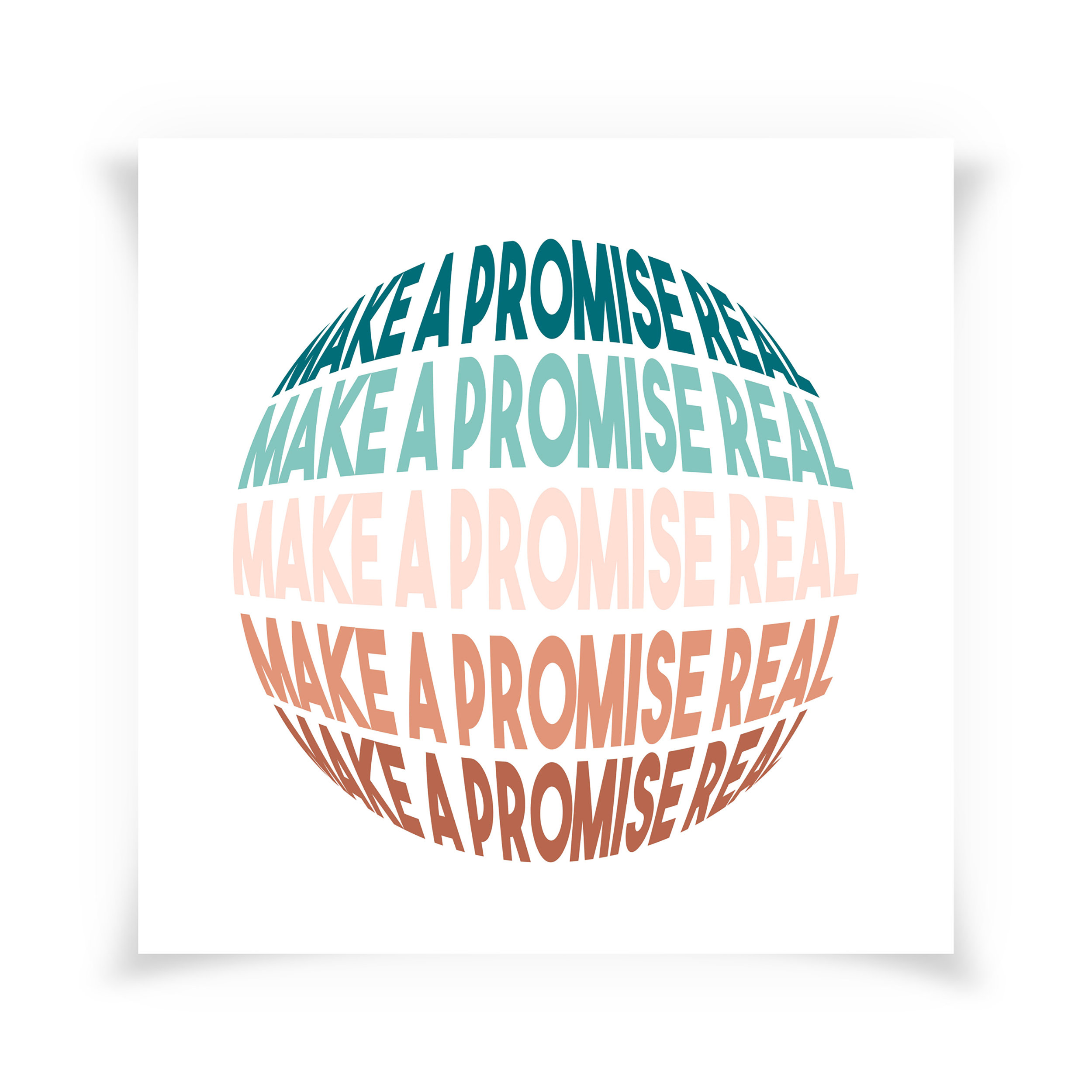 Trinx Dimensional Word Art Wall Art | Wayfair