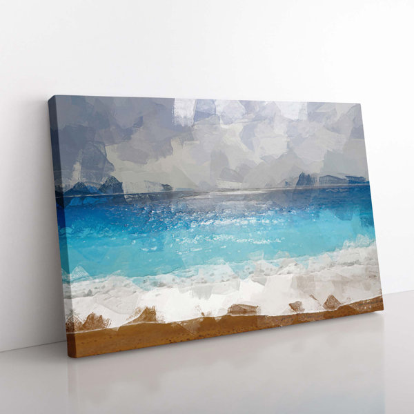 Highland Dunes Seascape From Greece In Abstract | Wayfair.co.uk