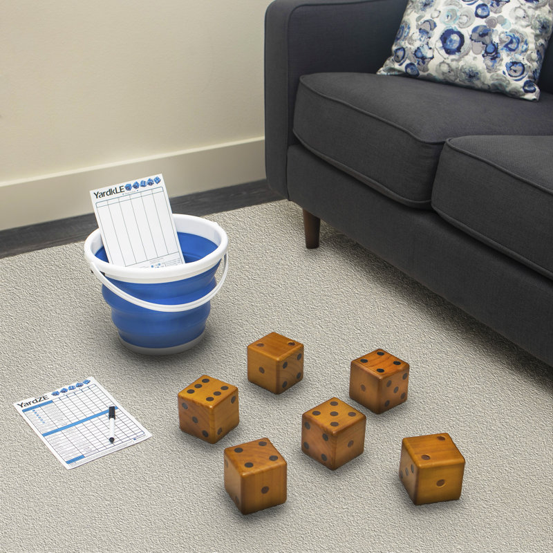 GetMovin' Family Games Giant Yard Dice Combo Game Set & Reviews | Wayfair
