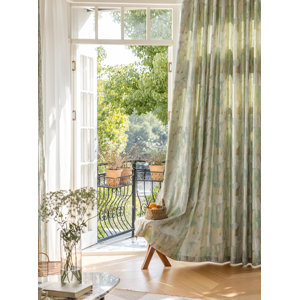 Visionary Home Rayon Room Darkening Curtain Pair | Wayfair