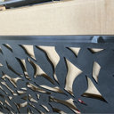 Matrix Decor Screens 6 ft. H x 3 ft. W Vinyl Privacy Screen & Reviews ...