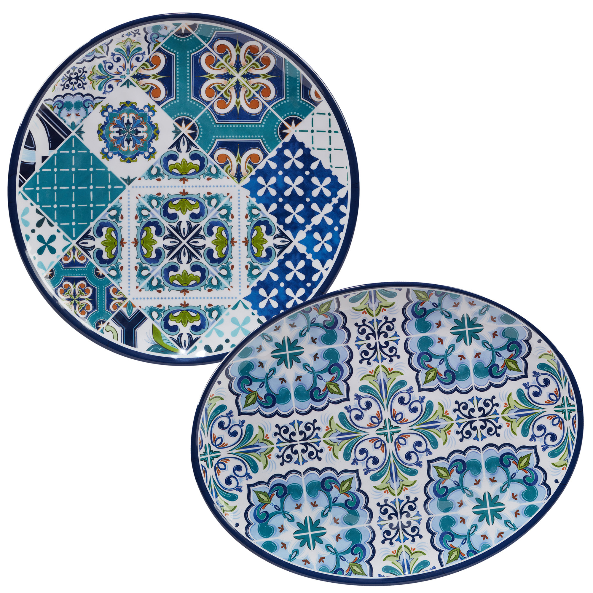 Certified International Mosaic2Pc Platter Set | Wayfair