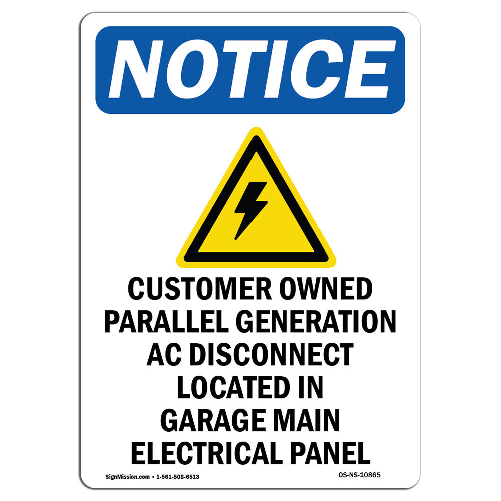 SignMission Customer Owned Parallel Sign | Wayfair