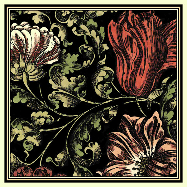 Canora Grey Floral Fancy II by Vision Studio - Wrapped Canvas Print ...