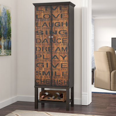 Tall Narrow Bar Cabinet