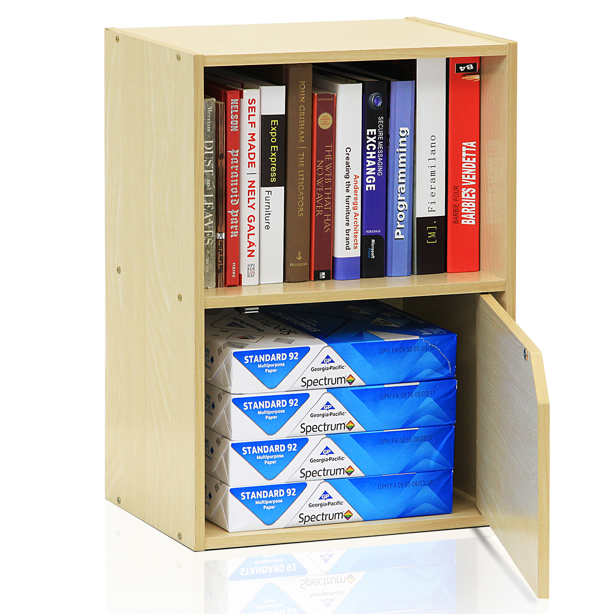 Rebrilliant Eaker 21.2'' H x 15.8'' W Standard Bookcase & Reviews | Wayfair