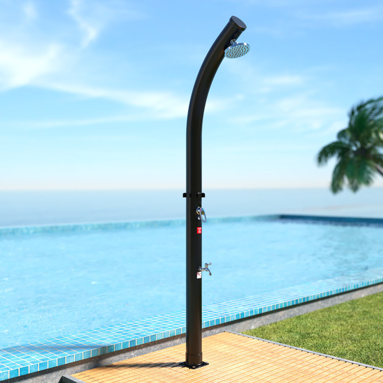 JAXSUNNY Free Standing Outdoor Shower & Reviews | Wayfair
