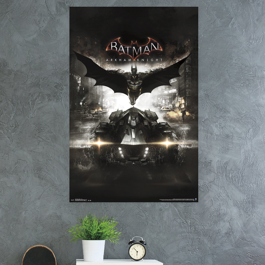 Trends International Arkham Knight - Cover Paper Print | Wayfair