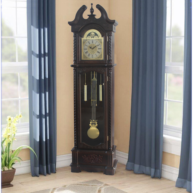Astoria Grand 81.5'' Wood Grandfather Clock & Reviews | Wayfair