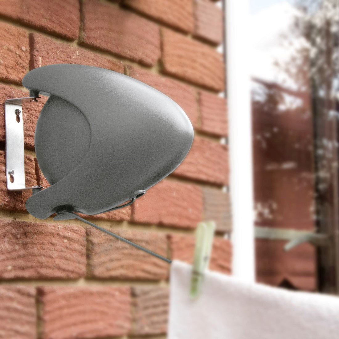 Addis Housewares Addis 1500cm Retractable Clothes Line & Reviews ...