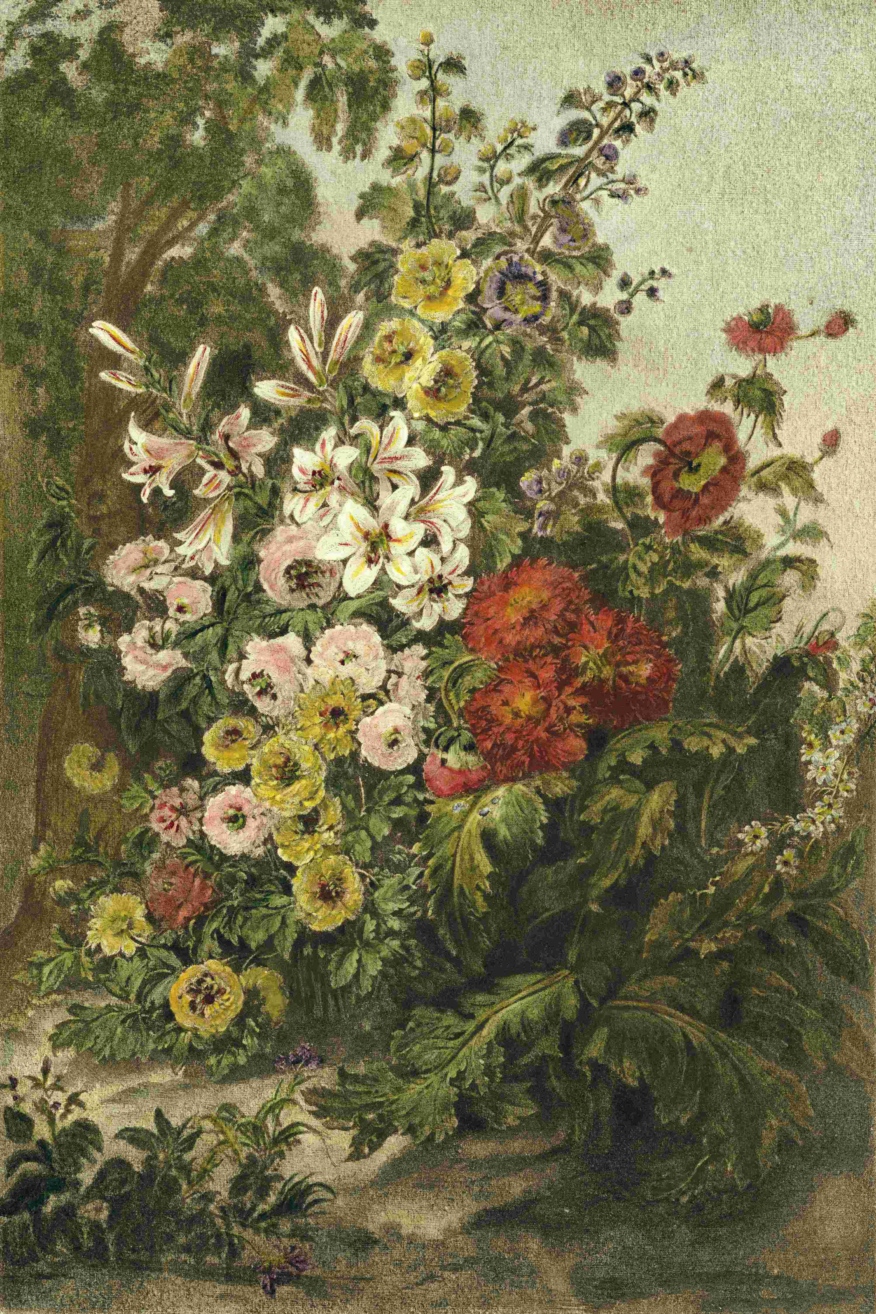 Canora Grey Flower Garden by Vision Studio - Wrapped Canvas Print | Wayfair