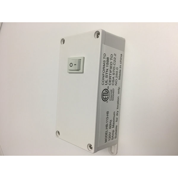Hi-BrightLEDLighting Under Cabinet Hardwire Box Light Switch - Wayfair ...