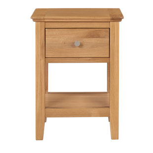 Extra Tall Oak Side Table | Wayfair.co.uk