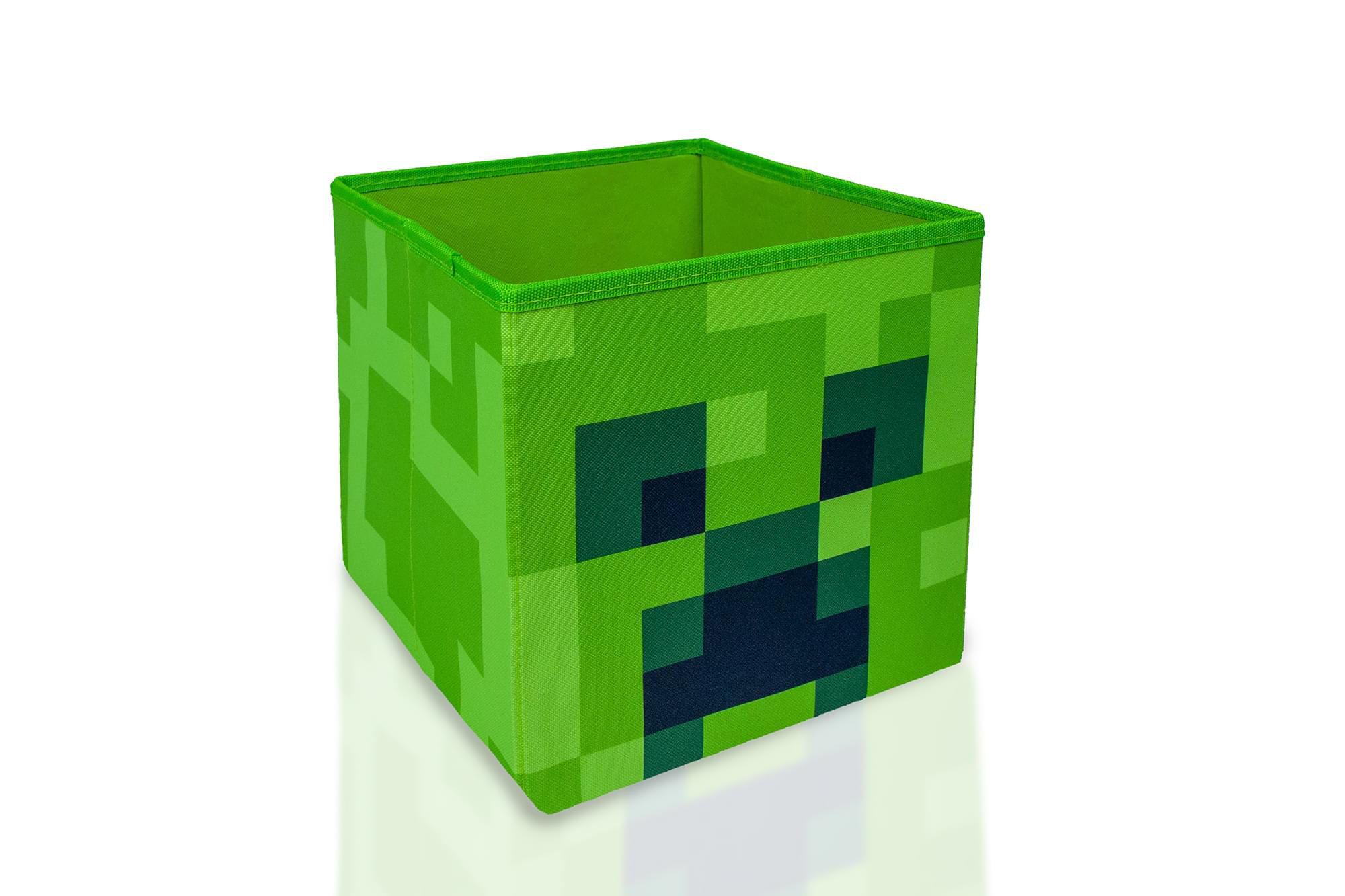 Ukonic Minecraft Creeper Fabric Cube | Wayfair