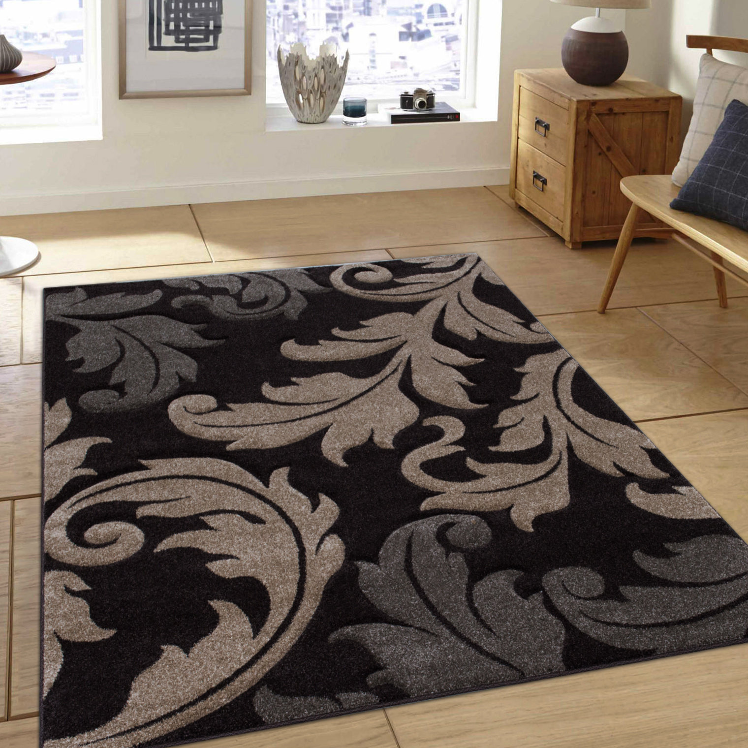 AllStar Rugs Performance Chocolate Rug & Reviews | Wayfair