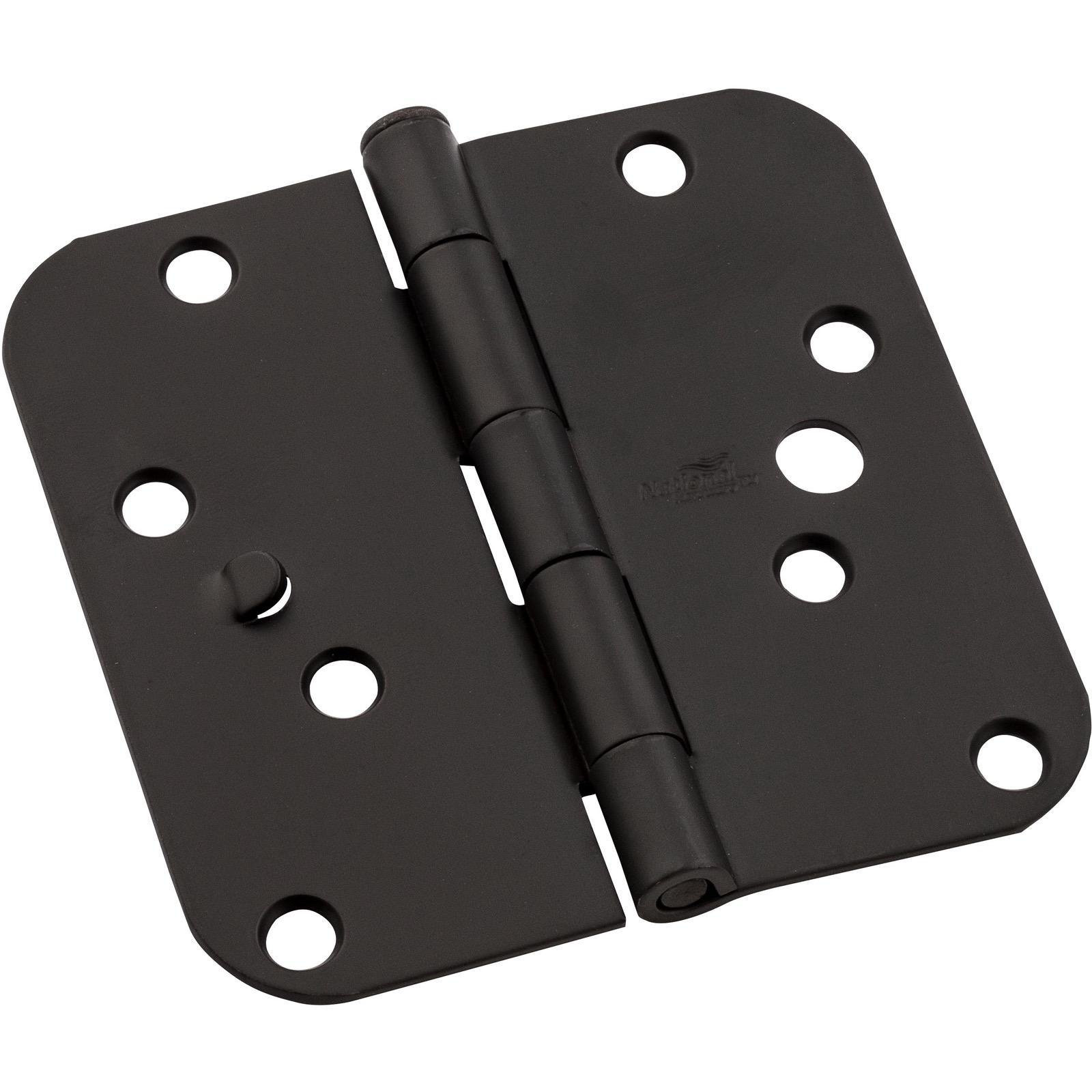 National Hardware 4" H x 4" W Butt Bearing Triple Door Hinges | Wayfair