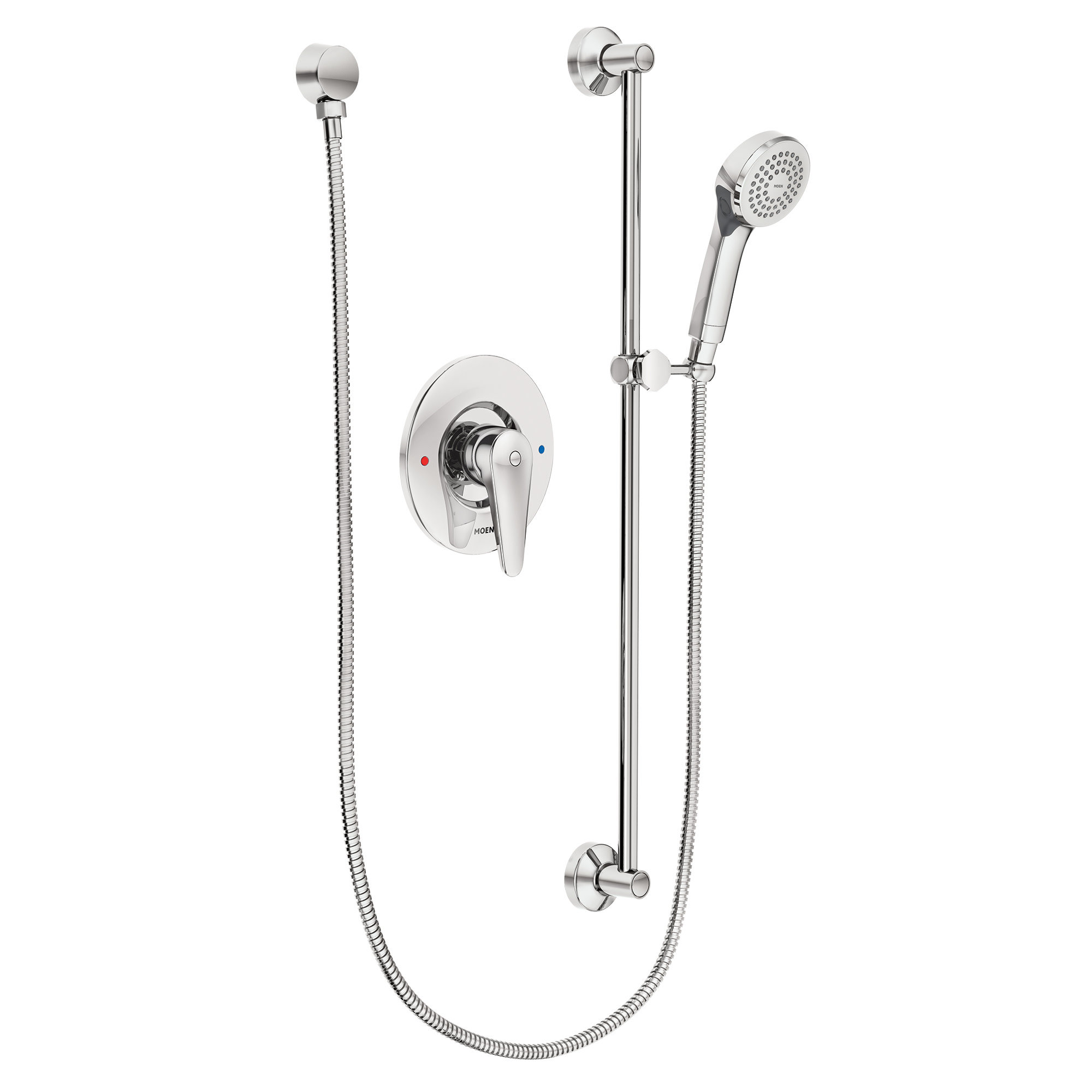 Moen Commercial Handheld Shower Faucet with Slide Bar | Wayfair