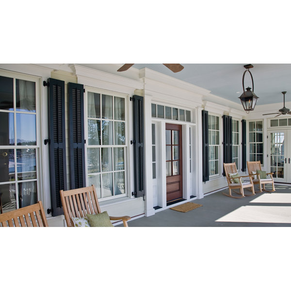 AtlanticPremiumShutters Atlantic Architectural Two Equal Louver W/Faux ...