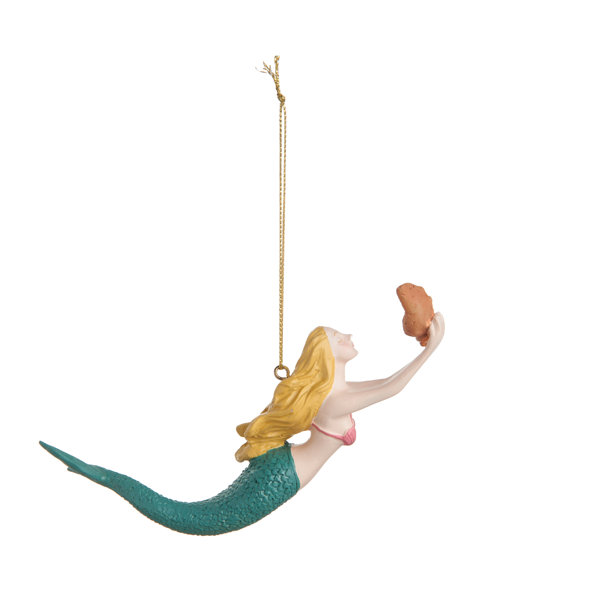 Mermaid-ornament | Wayfair