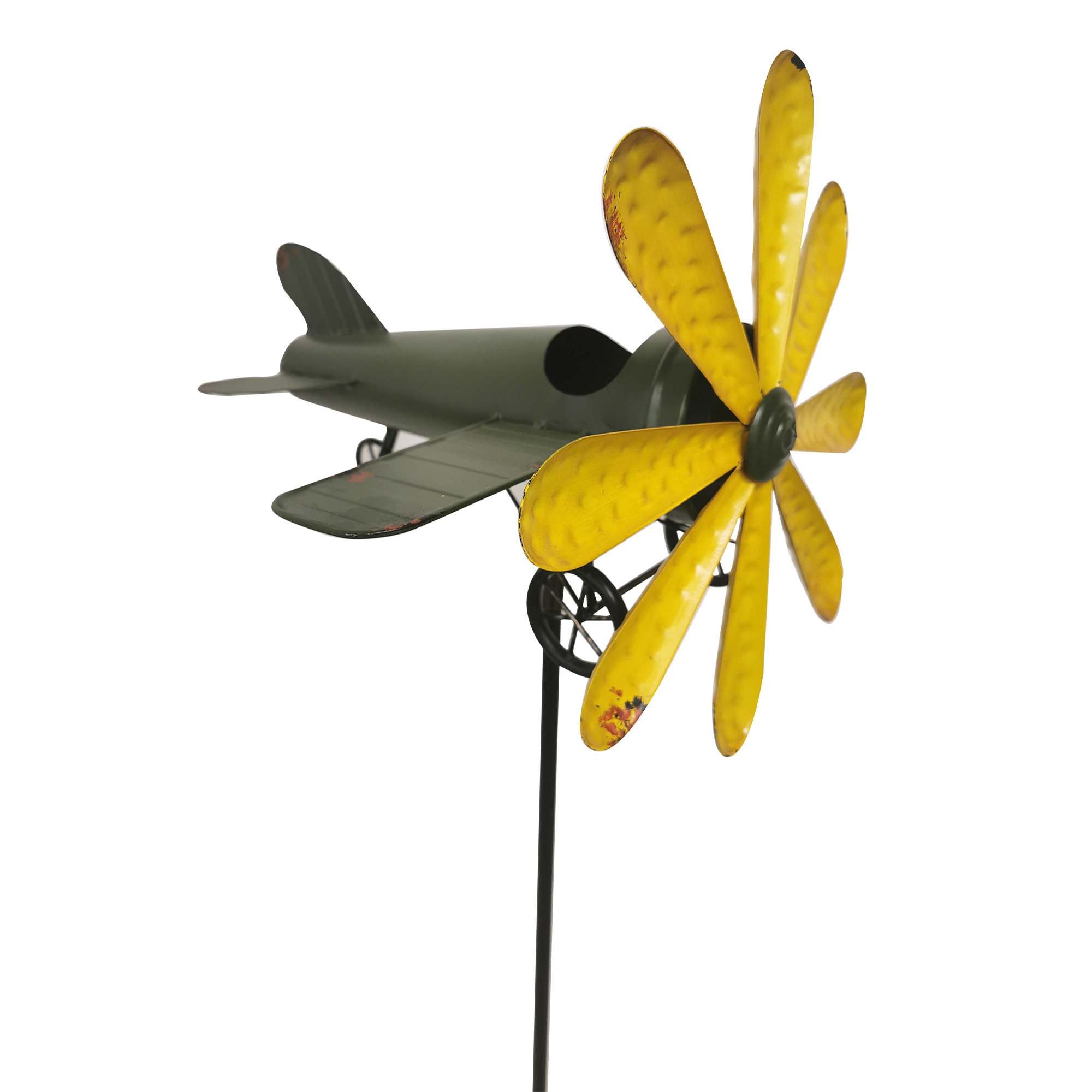 Williston Forge Marjorie Airplane Garden Stake | Wayfair