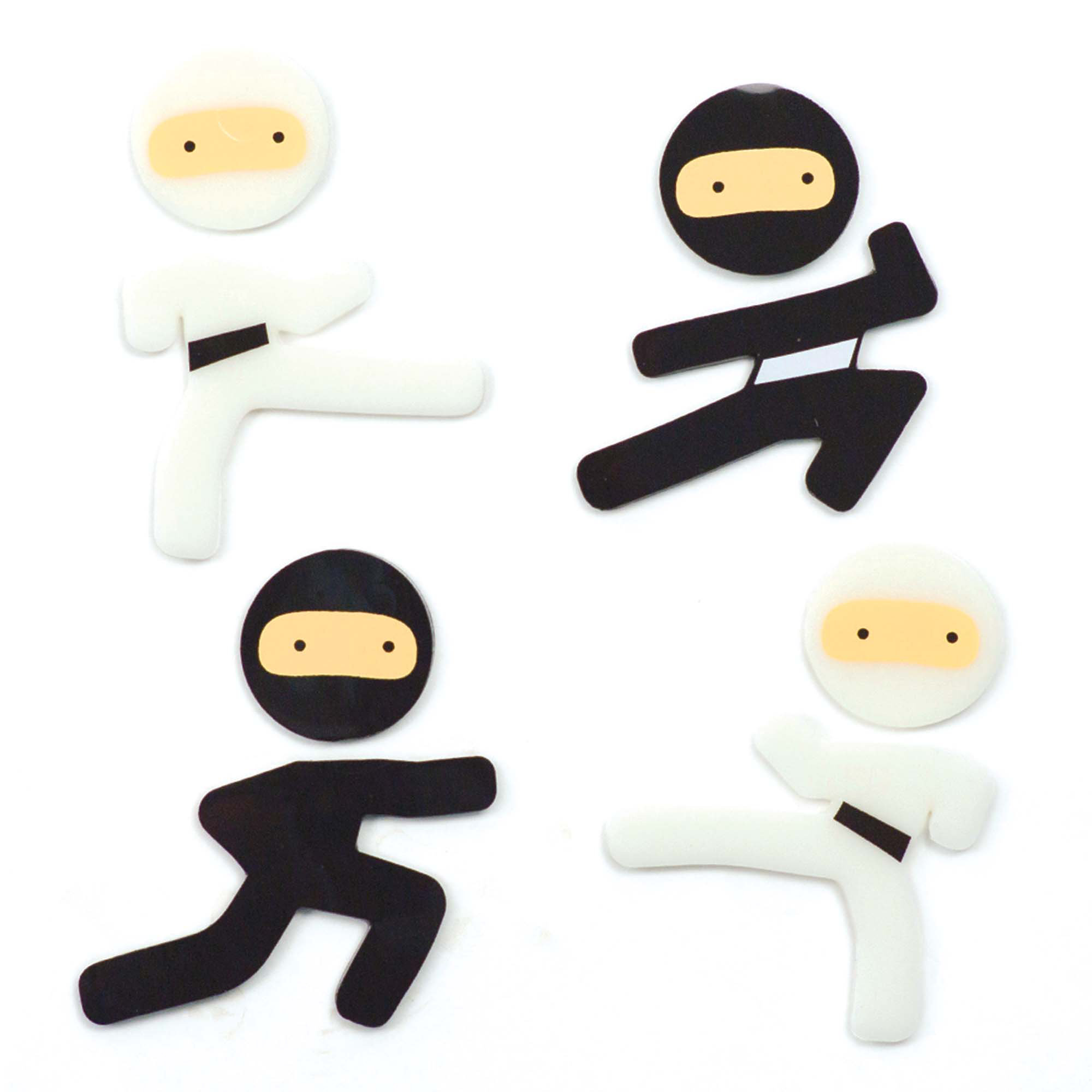 Zoomie Kids Roush Small Ninjas Window Decal | Wayfair