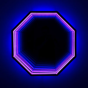 Ozarke 3D Octagon Infinity Mirror Light/Large | Wayfair