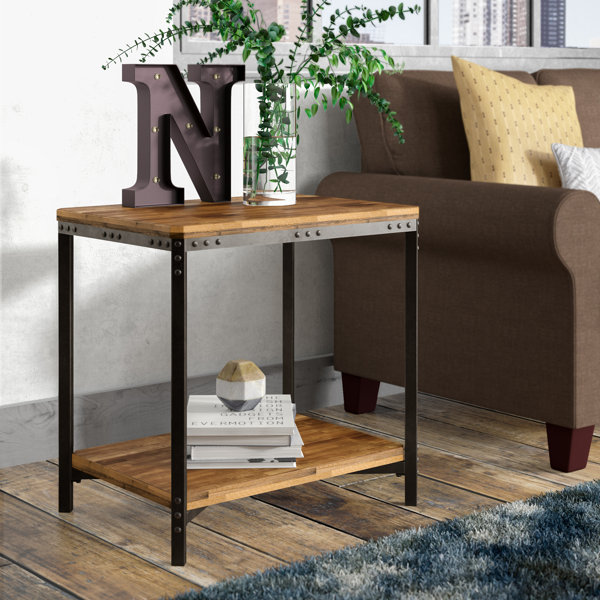 17 Stories Rachal 24.8'' Tall End Table & Reviews | Wayfair